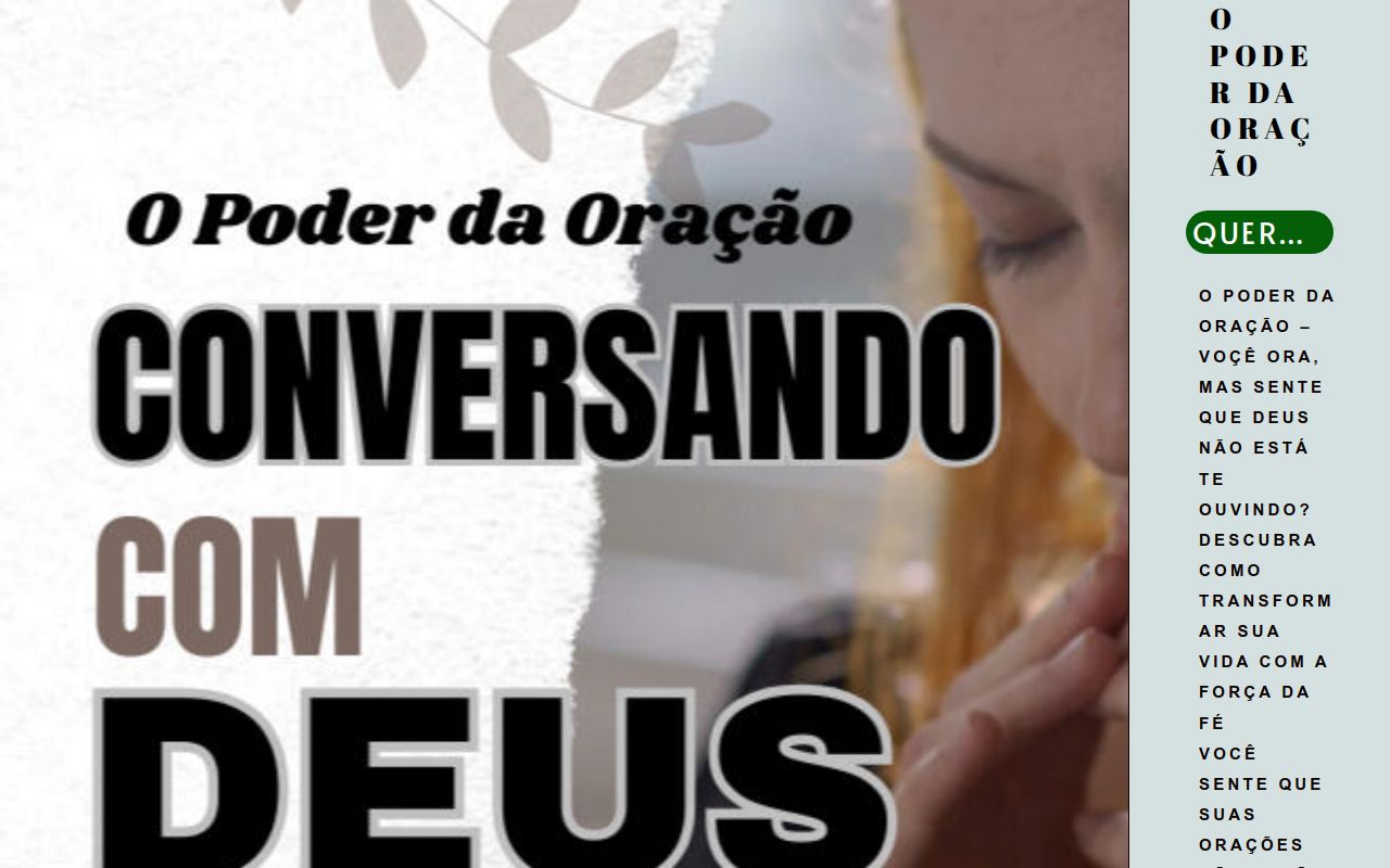 O poder da Oração